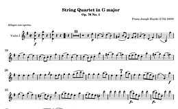 Berceuse sur le nom de Gabriel Fauré Violin part - Keman - Notalar - Cantorion, Notalar ücretsiz